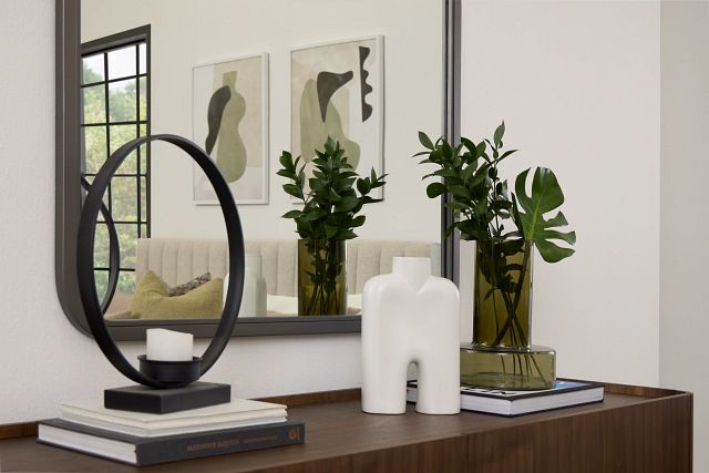 Teya White Medium Vase