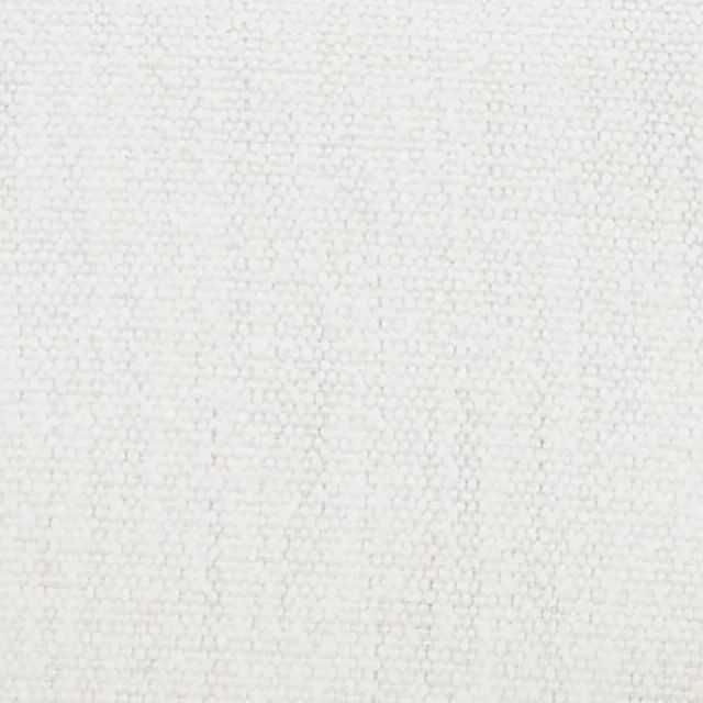 Aaliyah White Fabric Swivel Accent Chair