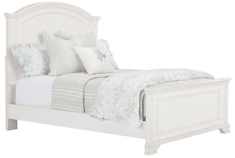 Savannah Ivory Panel Bed, Full