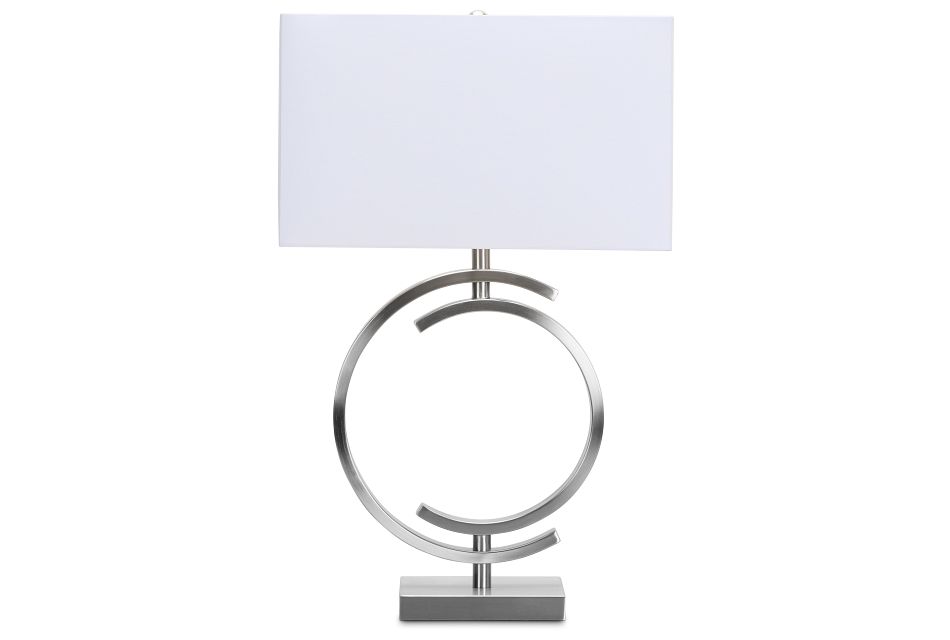 Circle Metal Table Lamp