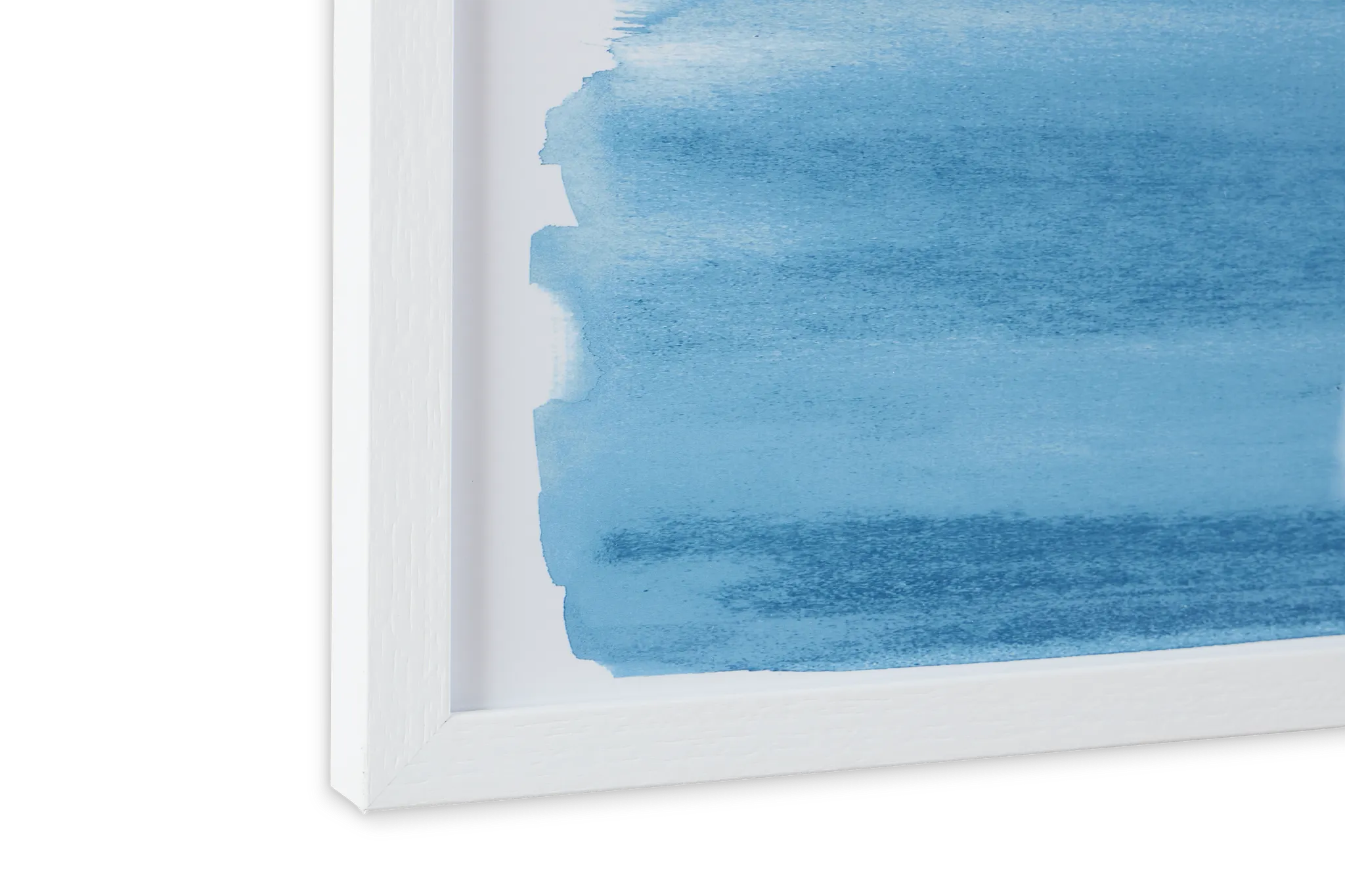 Sorely Light Blue Framed Wall Art