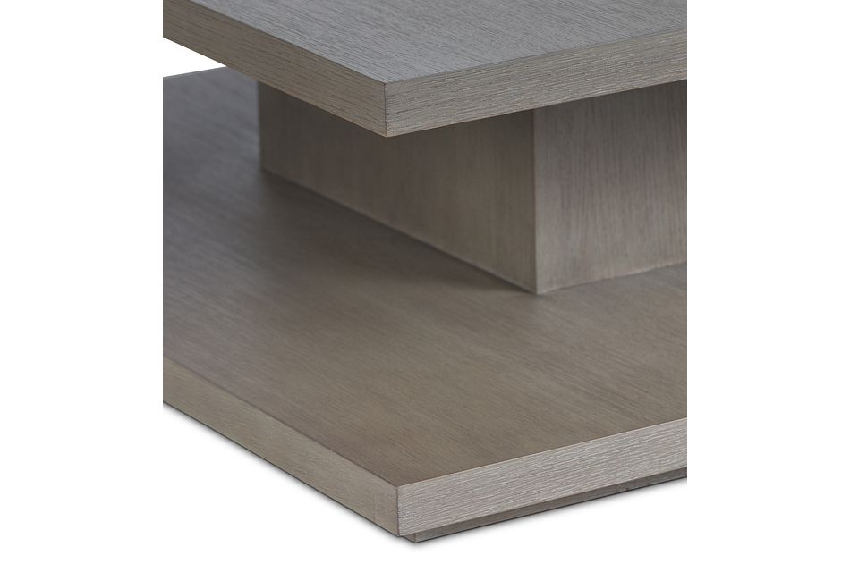 Nixon Light Tone 48" Square Coffee Table