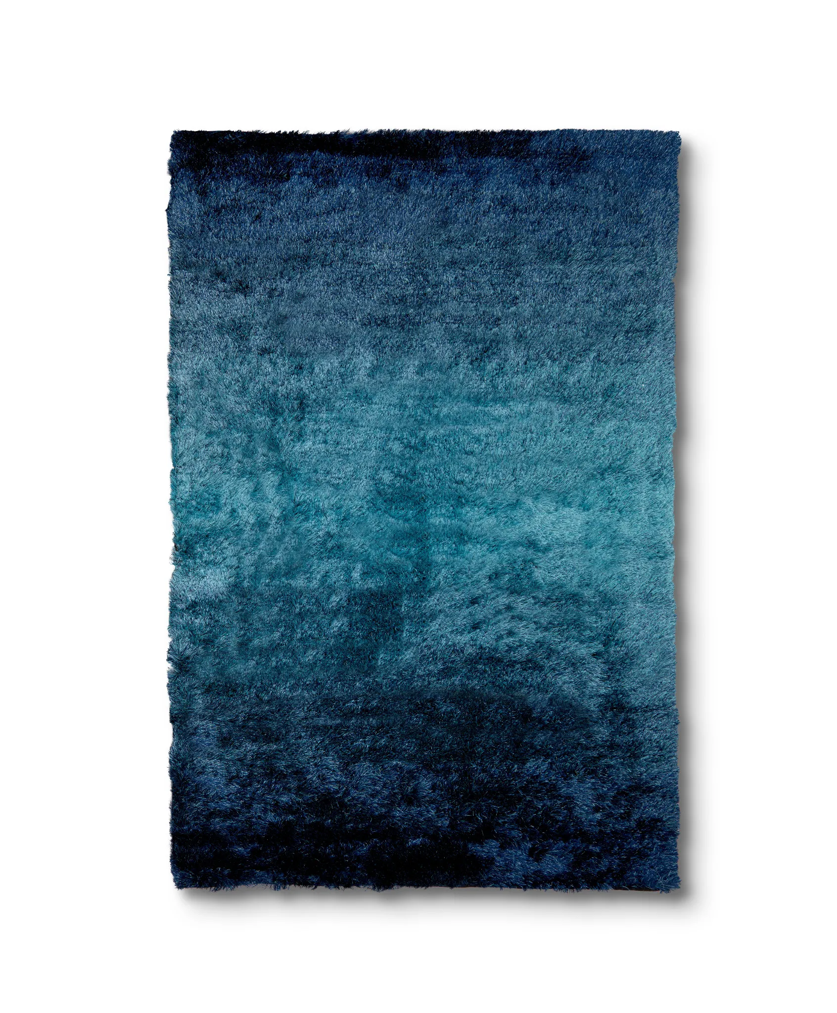 Ombre Blue 8x11 Area Rug