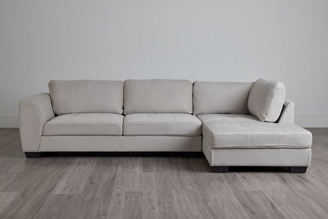Light Gray Sectional Sofa | Baci Living Room