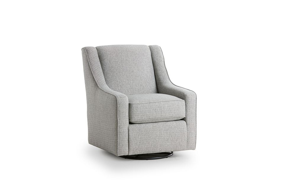 Austin Gray Fabric Swivel Rocker Glider