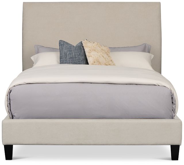 Lucy Taupe Uph Platform Bed (2)