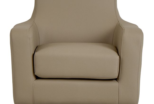 Marquez Taupe Micro Accent Chair