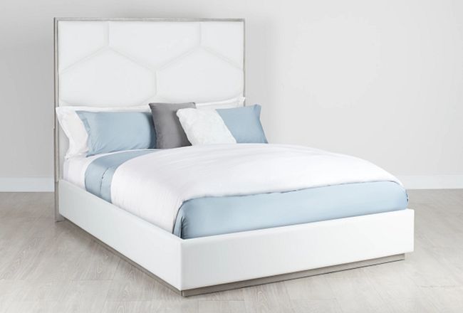 Rio Light Tone Uph Panel Bed