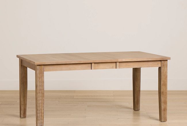 Woodstock Light Tone Rectangular Table