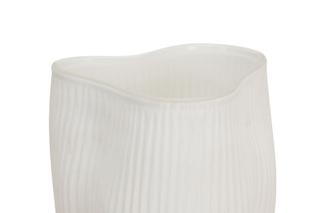 Niola White Large Vase