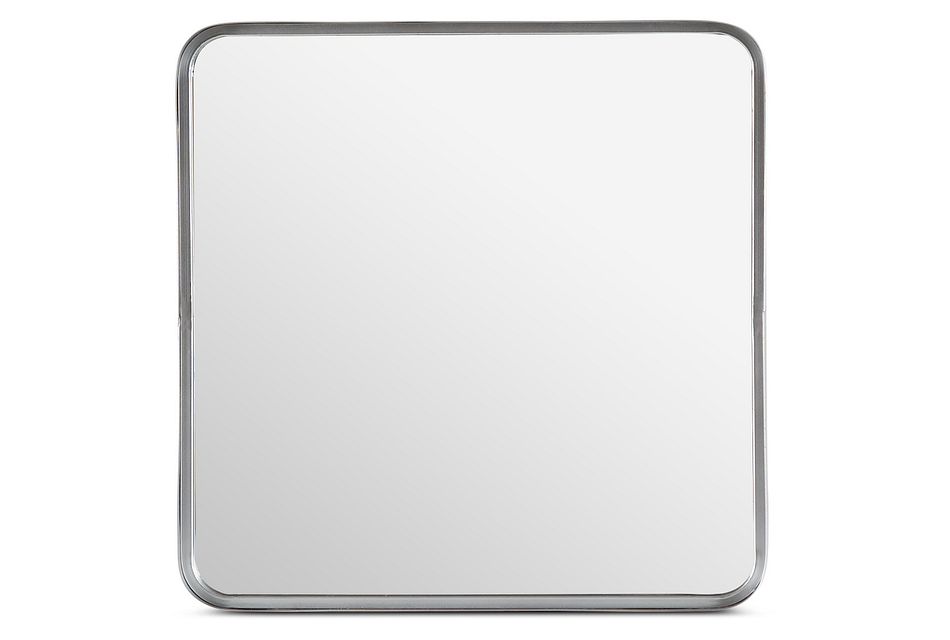 Astor Silver Square Mirror