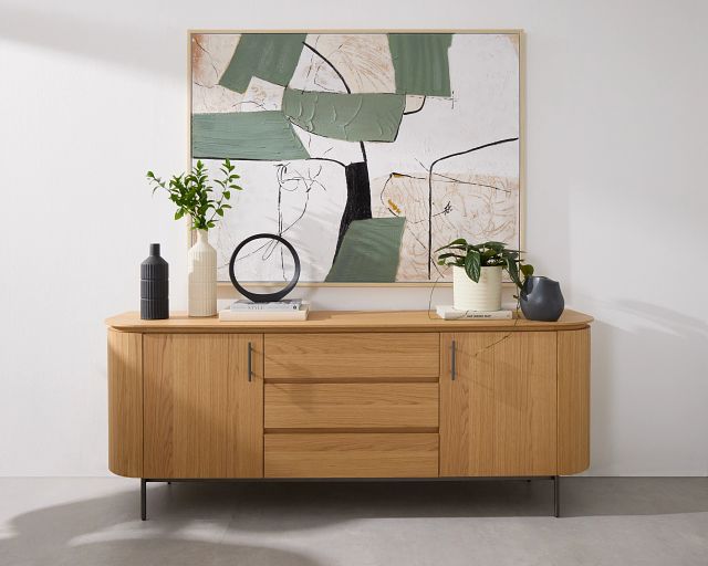 Nomad Light Tone Round Buffet