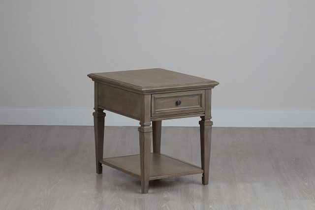 Sonoma Light Tone Rectangular End Table