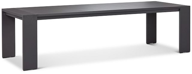 Linear Dark Gray 110" Rectangular Table (0)