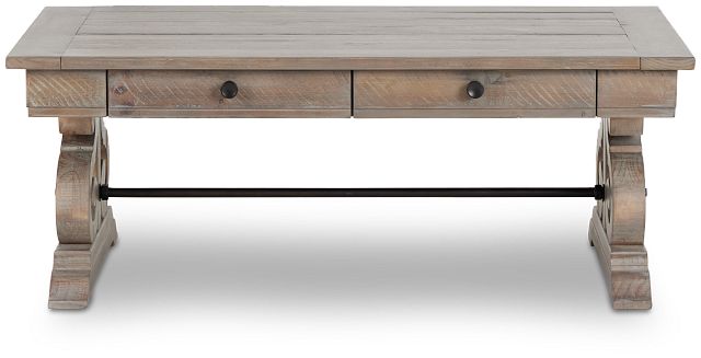 Sonoma Light Tone Storage Coffee Table (1)