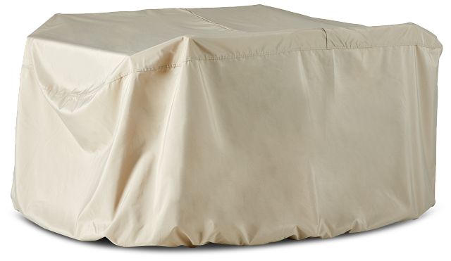 Khaki Small Table & 4 Chairs Outdoor Cover (2)