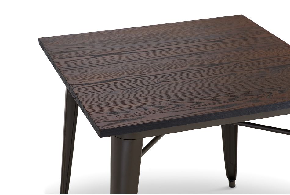 Harlow Dark Tone Square Table
