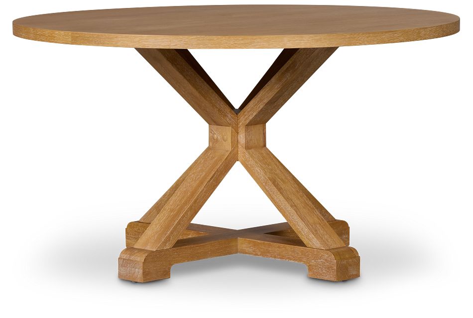 Nantucket Light Tone Round Table