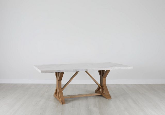 Somerset White Rectangular Table (0)