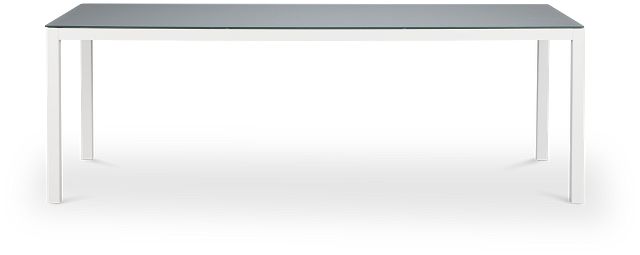 Lisbon Gray 86" Rectangular Table