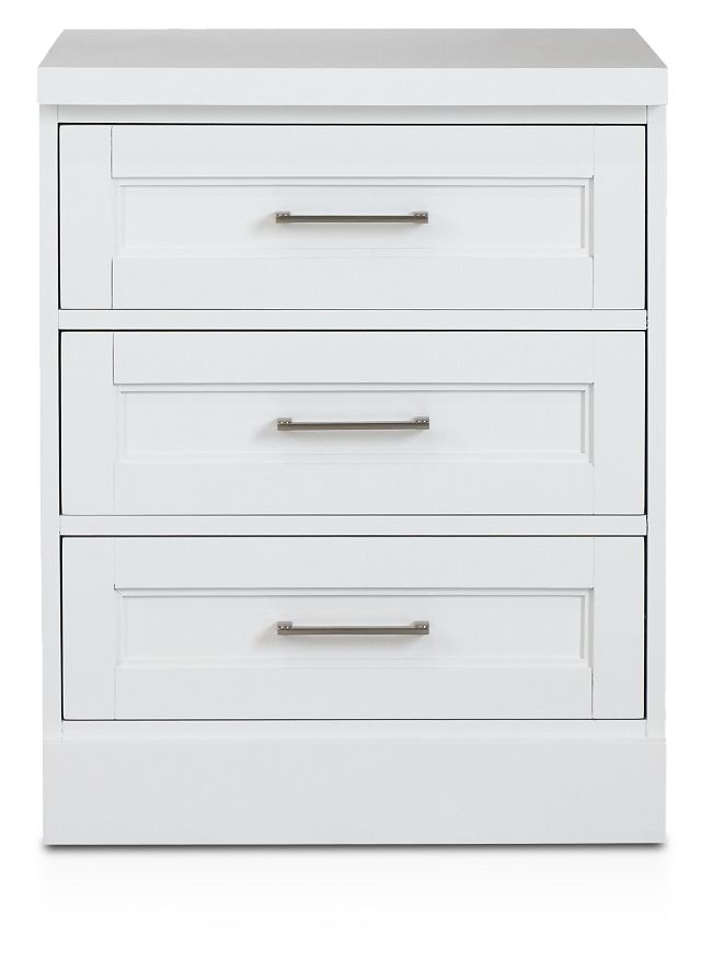 Newport White Drawer Cabinet