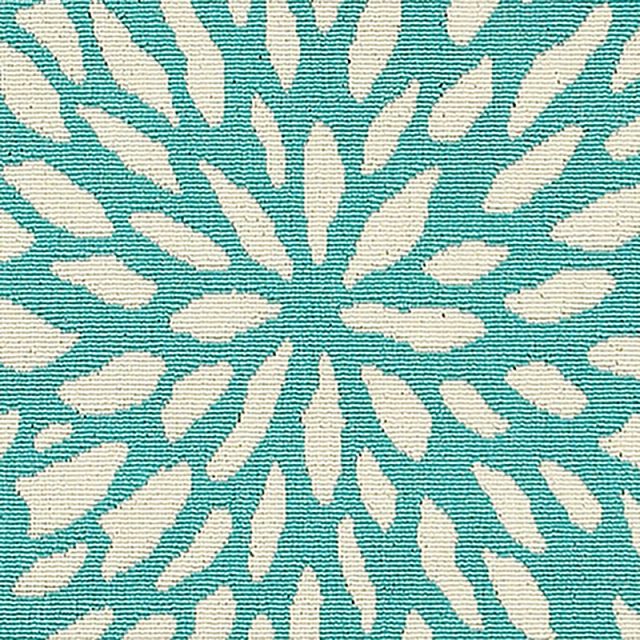 Mirium Teal Indoor/outdoor 2x3 Area Rug (1)