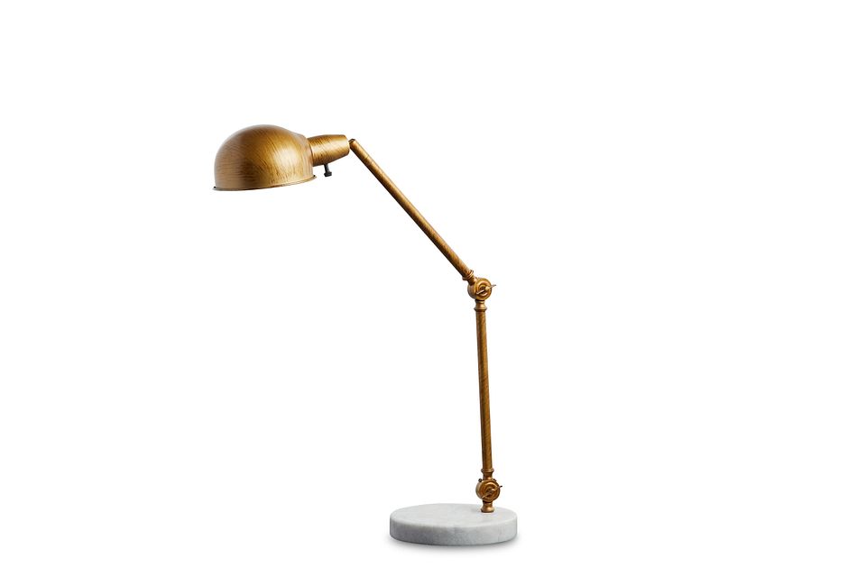 Draper Gold Desk Lamp