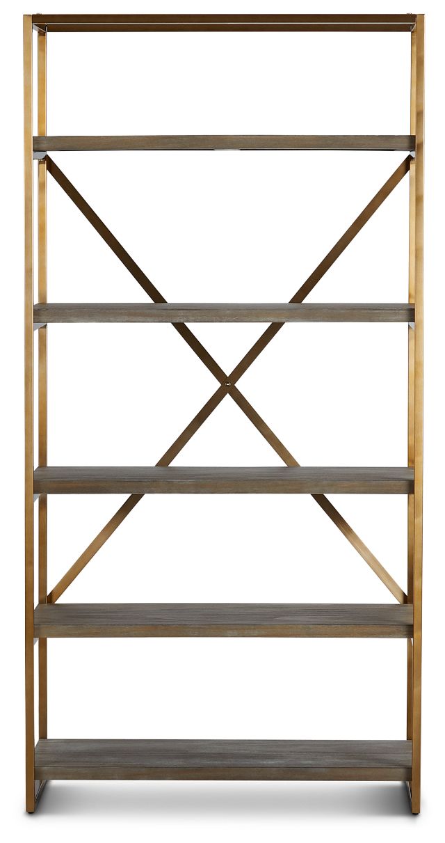 Dexter Brown Bookcase