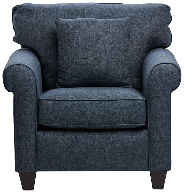 Cameron Blue Fabric Chair (2)