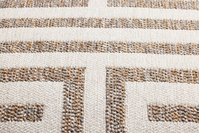 Doric Beige 20" Accent Pillow