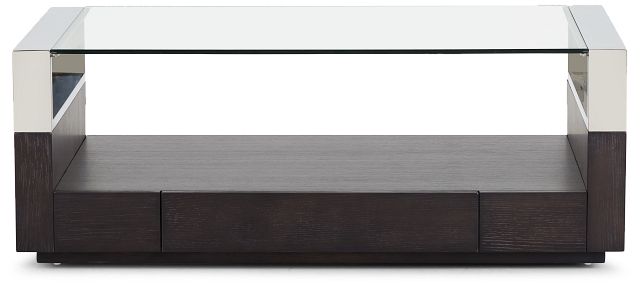 Remus Dark Tone Storage Rectangular Coffee Table (1)