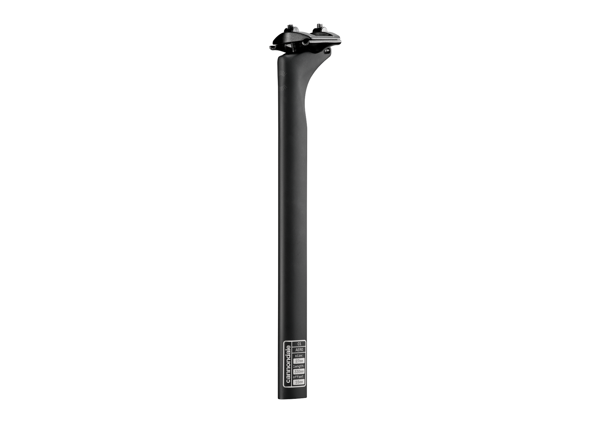 C1 Aero 27 Seatpost 15mm Offset | Components | Cannondale