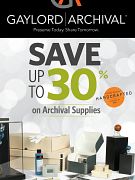 Request a Catalog | Gaylord Archival