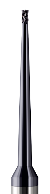 Miniature End Mills-Ball-Tapered Reach (Clearance Cutters) Miniature End Mills-Ball-Tapered Reach (Clearance Cutters)