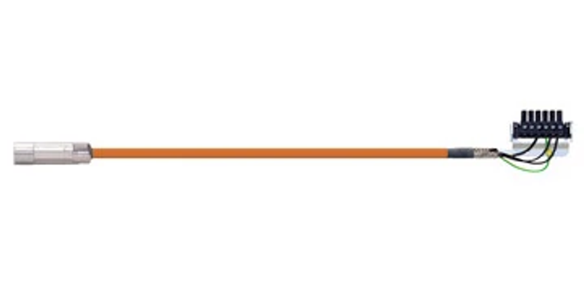 readycable® motor cable suitable for Danaher Motion 200618 (5 m), base cable, PVC 15 x d | igus®