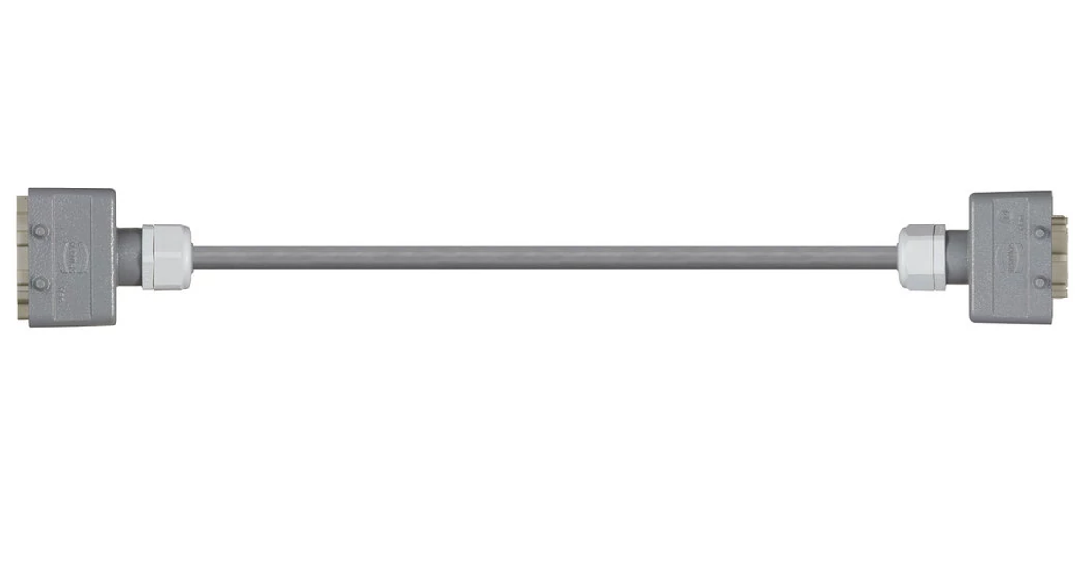 Han 10B Connector housing (pin) to Han 10B Connector housing (socket ...