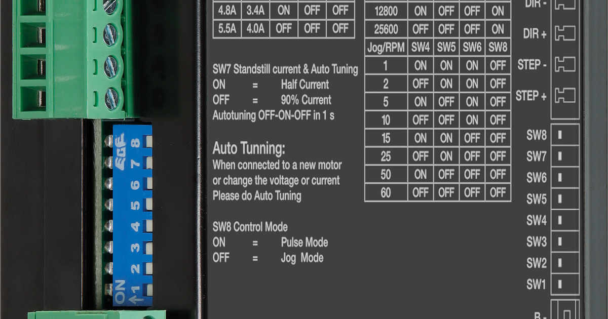 drylin® D8-(X) stepper motor output stage (NEMA23/24) | igus®
