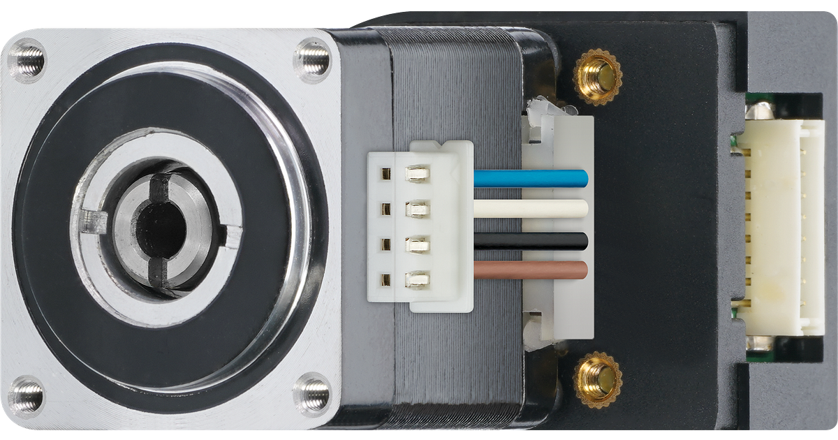 drylin® E lead screw stepper motor, stranded wires with JST connector ...