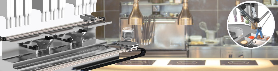 Automated Kitchen & Cooking Robot Components | igus®