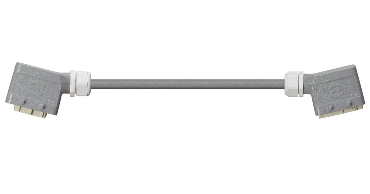 Han 10B Connector housing (pin) to Han 10B Connector housing (socket ...