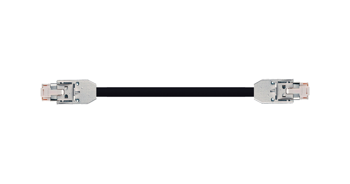 Harnessed CAT5e Cables, PUR torsion, Connector A: Yamaichi RJ45 metal ...