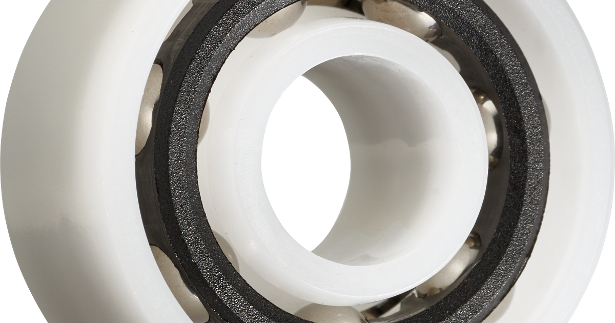 xiros® deep groove ball bearing xirodur® B180, double row, stainless ...