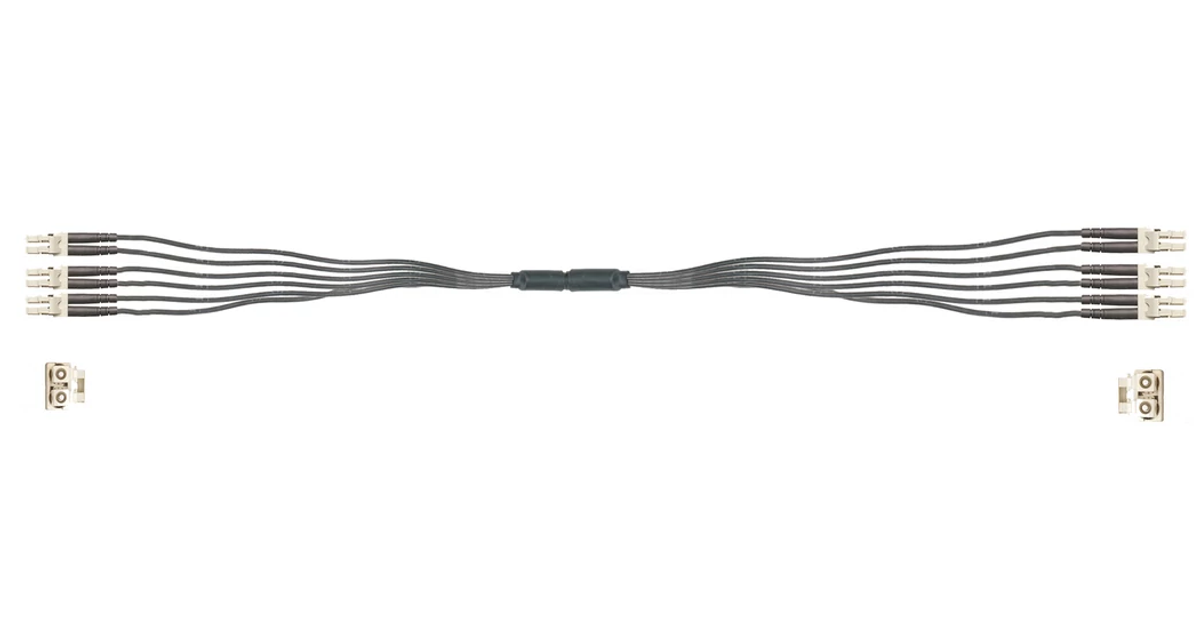 TPE fibre optic cable | CFLG.LB, Connector SC (both-sided) | igus®