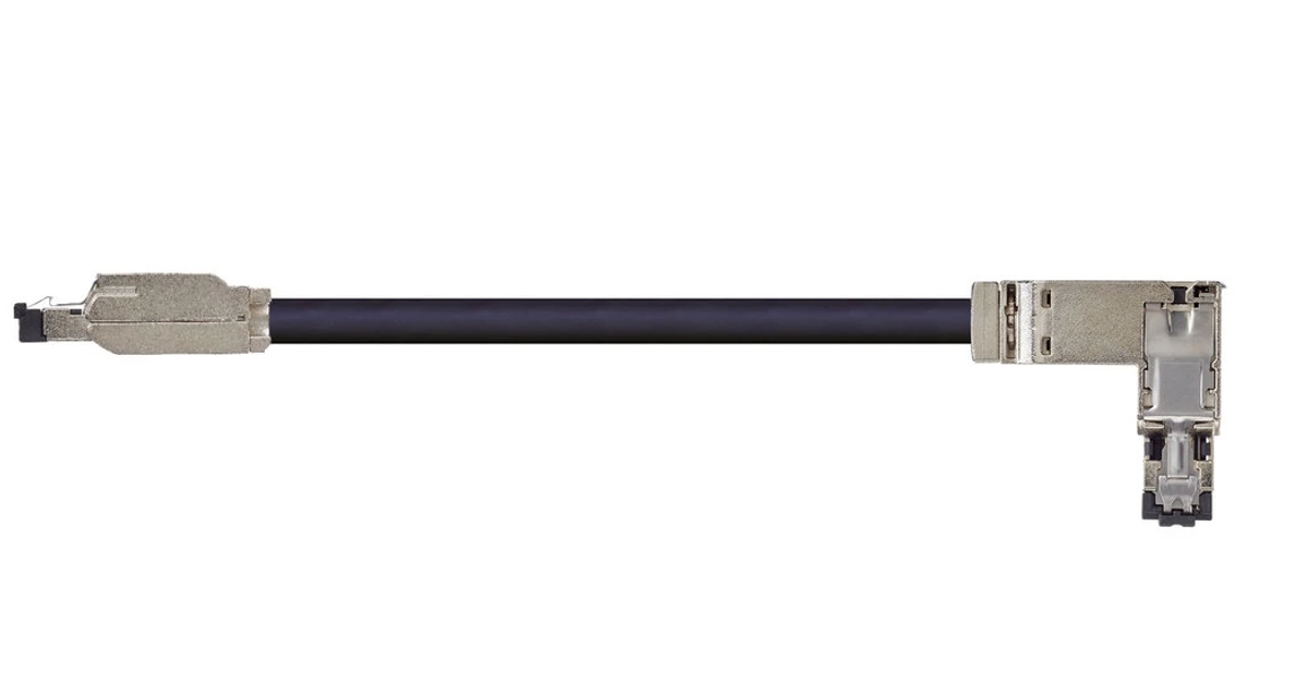 Harnessed Profinet Cables, PUR torsion, connector A: Siemens RJ45 metal ...