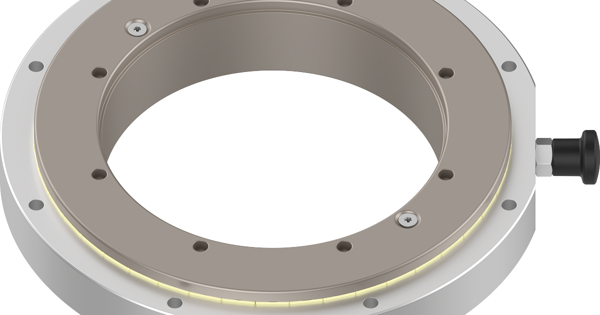 iglidur® slewing ring, PRT-04, locking mechanism | igus®