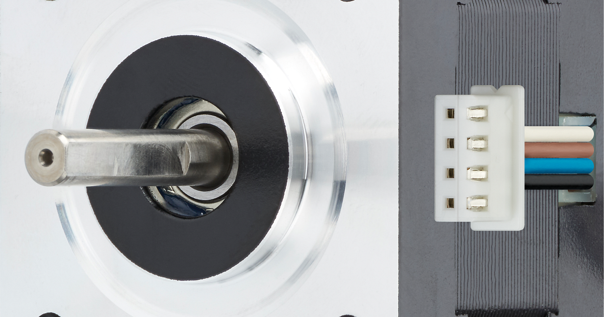 drylin® E Schrittmotor, Litzen mit JST-Stecker, kurze Bauform, NEMA 17 | igus®