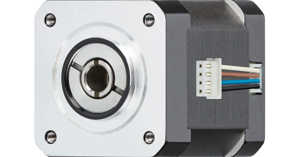 drylin® E Spindelschrittmotor, Litzen mit JST-Stecker, NEMA 17 | igus®