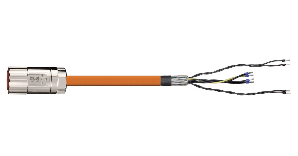 readycable® encoder cable suitable for Elau E-MO-113 SH-Motor 2.5, base ...