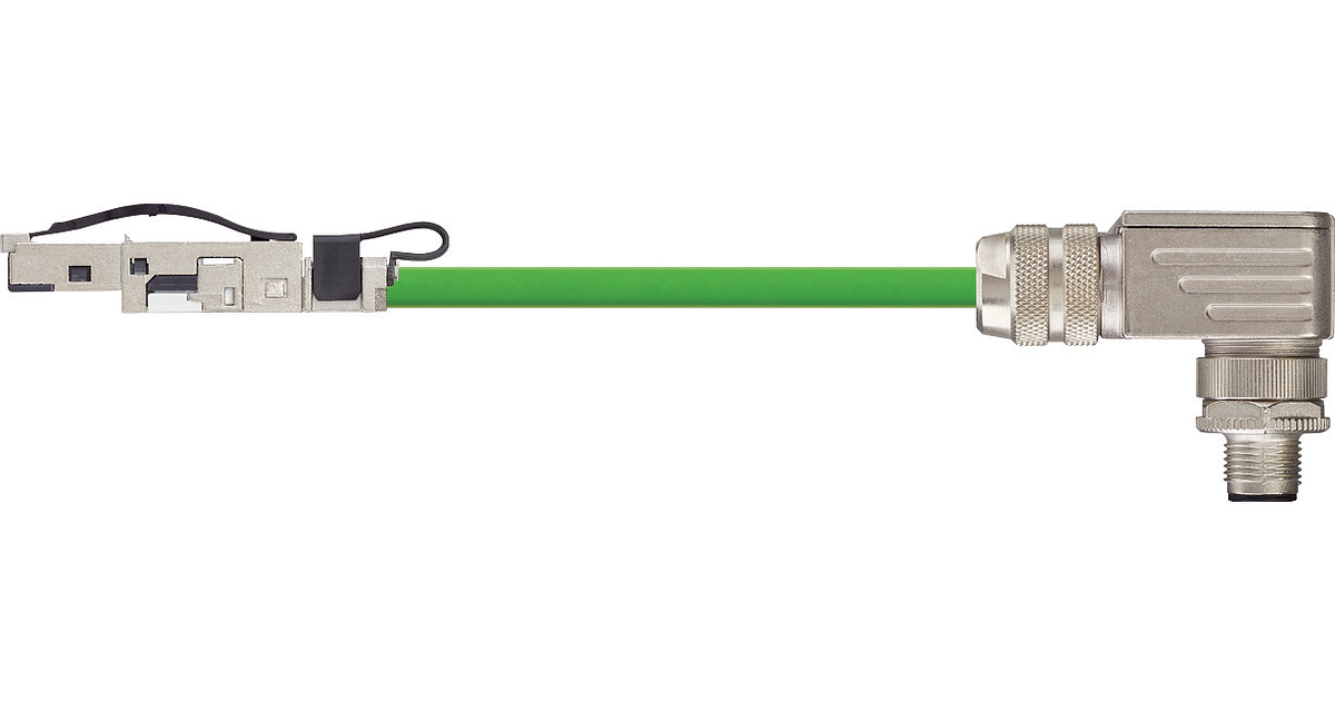 Konfektionierte Profinet Leitungen, TPE, Stecker A: Telegärtner RJ45 ...