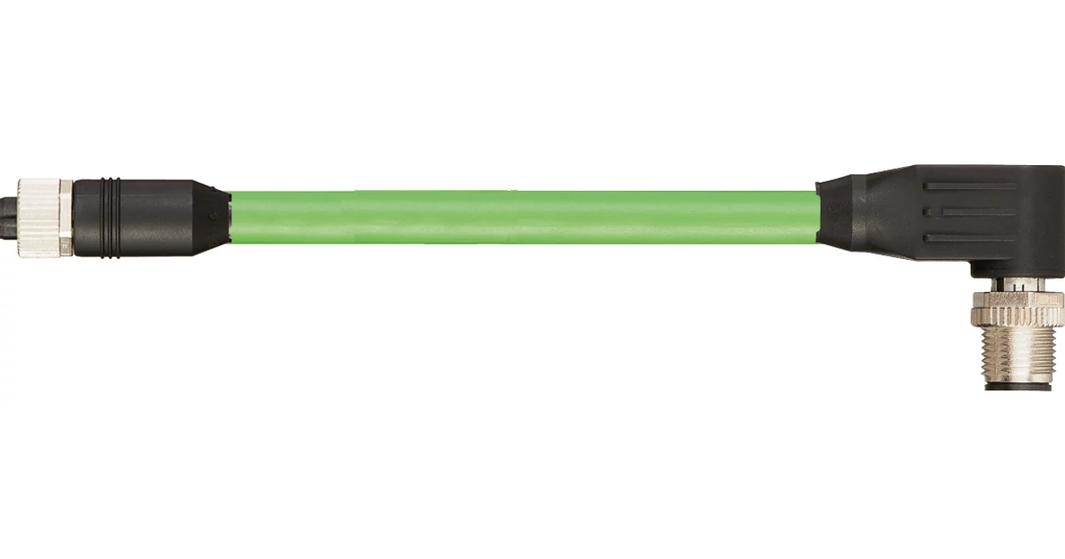 Industrial Profinet cables, PUR, connector A: M12 d-coded socket ...